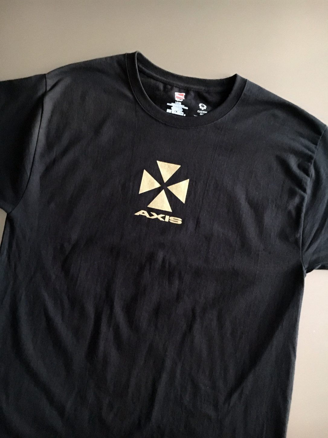 AXIS DIY Logo T-shirt (Black) | Axis Records